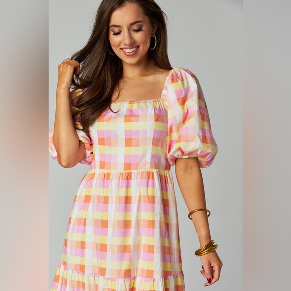 Buddy Love | Dresses | Buddy Love Posie Puff Sleeve Maxi Dress | Poshmark